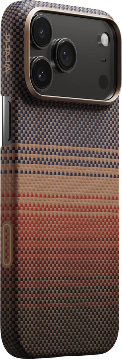 PITAKA TACTILE WOVEN CASE FOR IPHONE 17 PRO MAX - SUNSET | WIRELESSWAVE