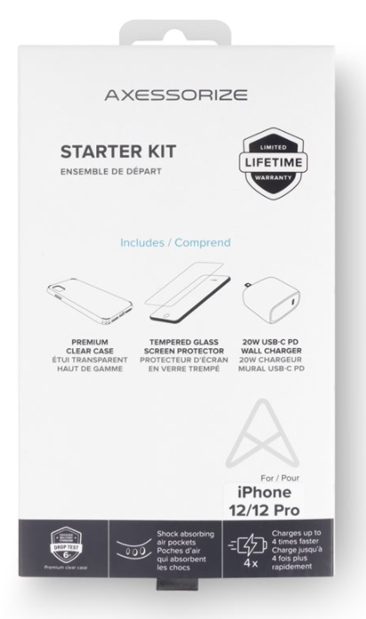 AXS - iPhone 12/12 Pro - Starter Kit | WIRELESSWAVE