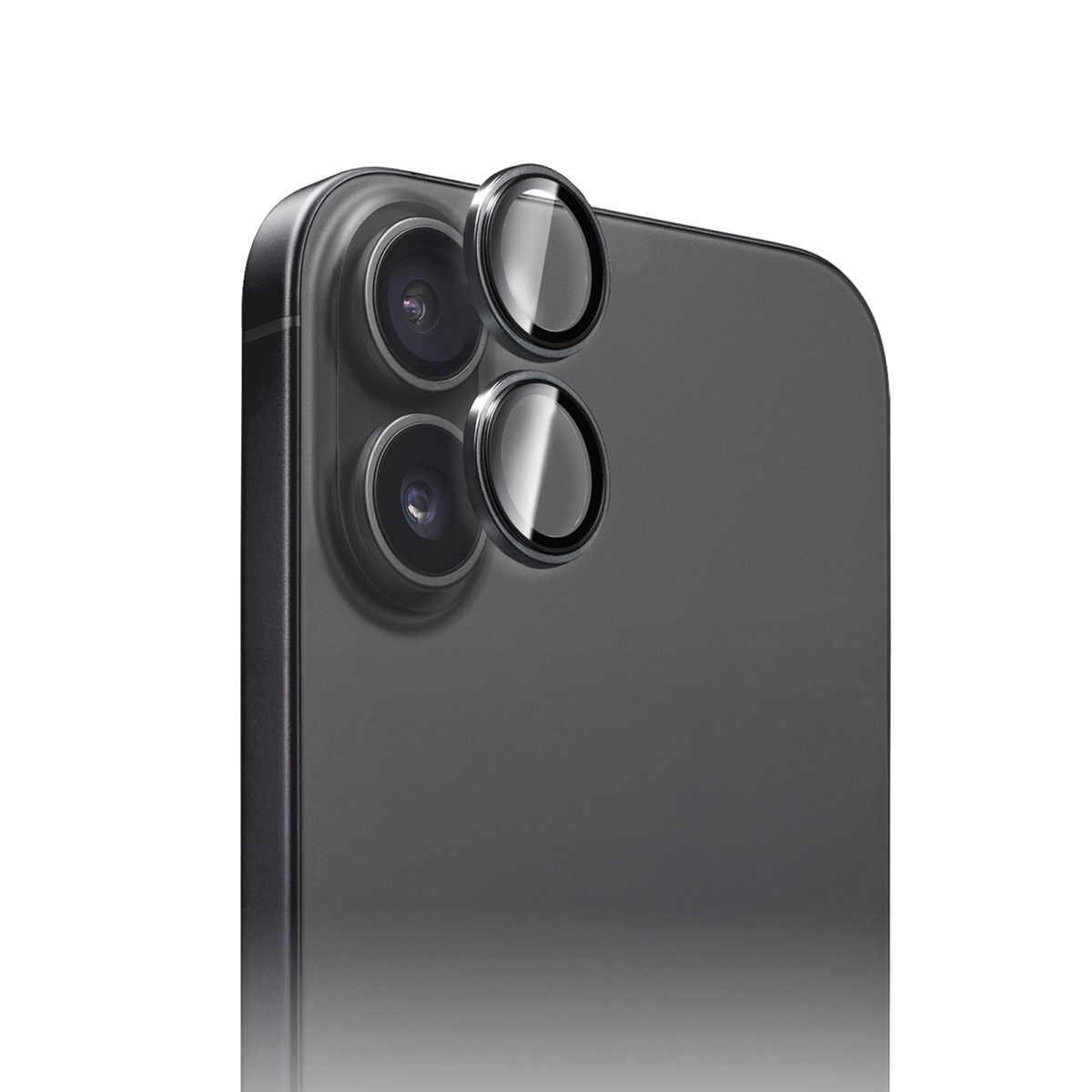 iPhone 17 HyperGear Tempered Glass Camera Rings Lens Protection - 2 ...
